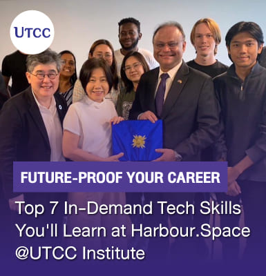 Future-Proof Your Career Top 7 In-Demand Tech Skills You’ll Learn at Harbour.Space@UTCC Institute
